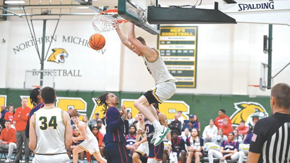 Dylan Kuehl hits career highs in Northern Michigan University Wildcats ...